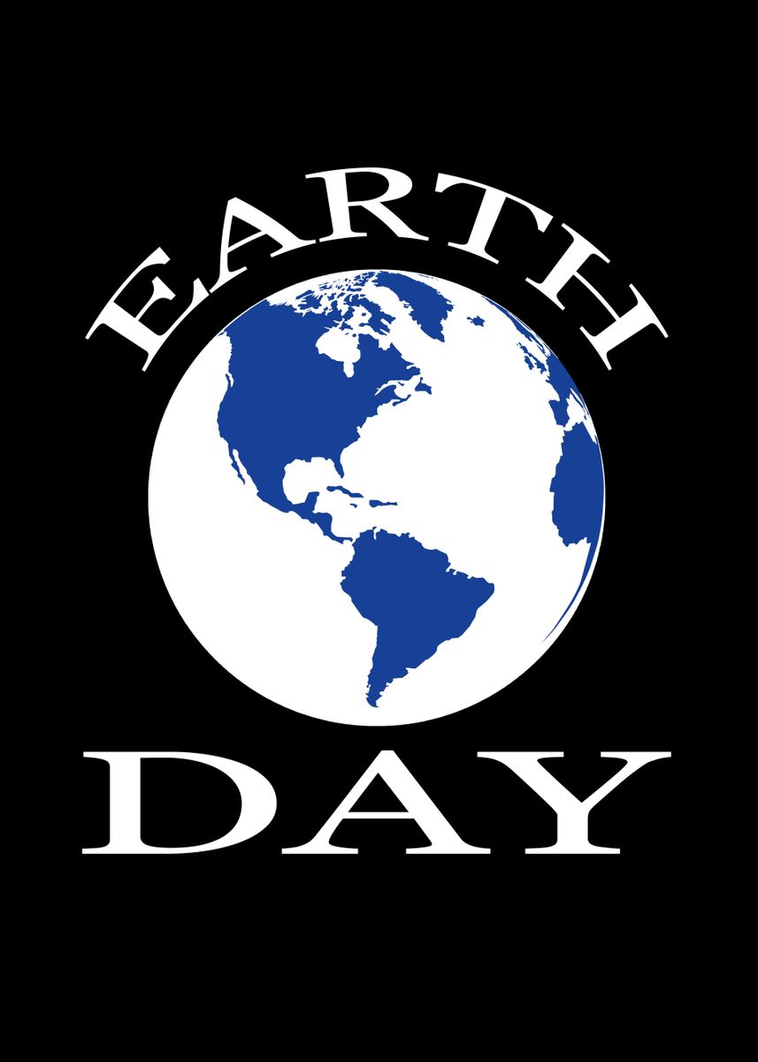 'Earth Day April 22' Poster, picture, metal print, paint by Norden ...