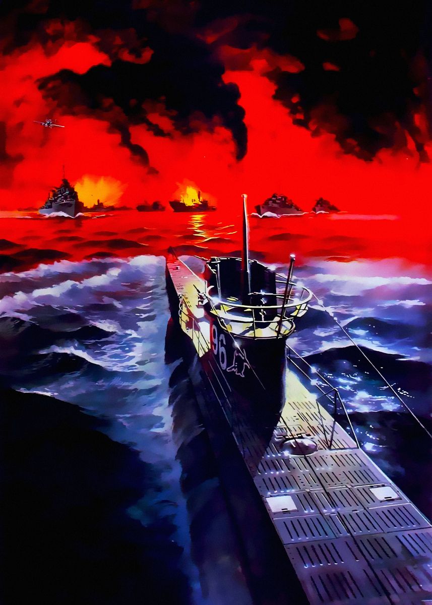 'Das Boot' Poster, picture, metal print, paint by SeeMyArt | Displate