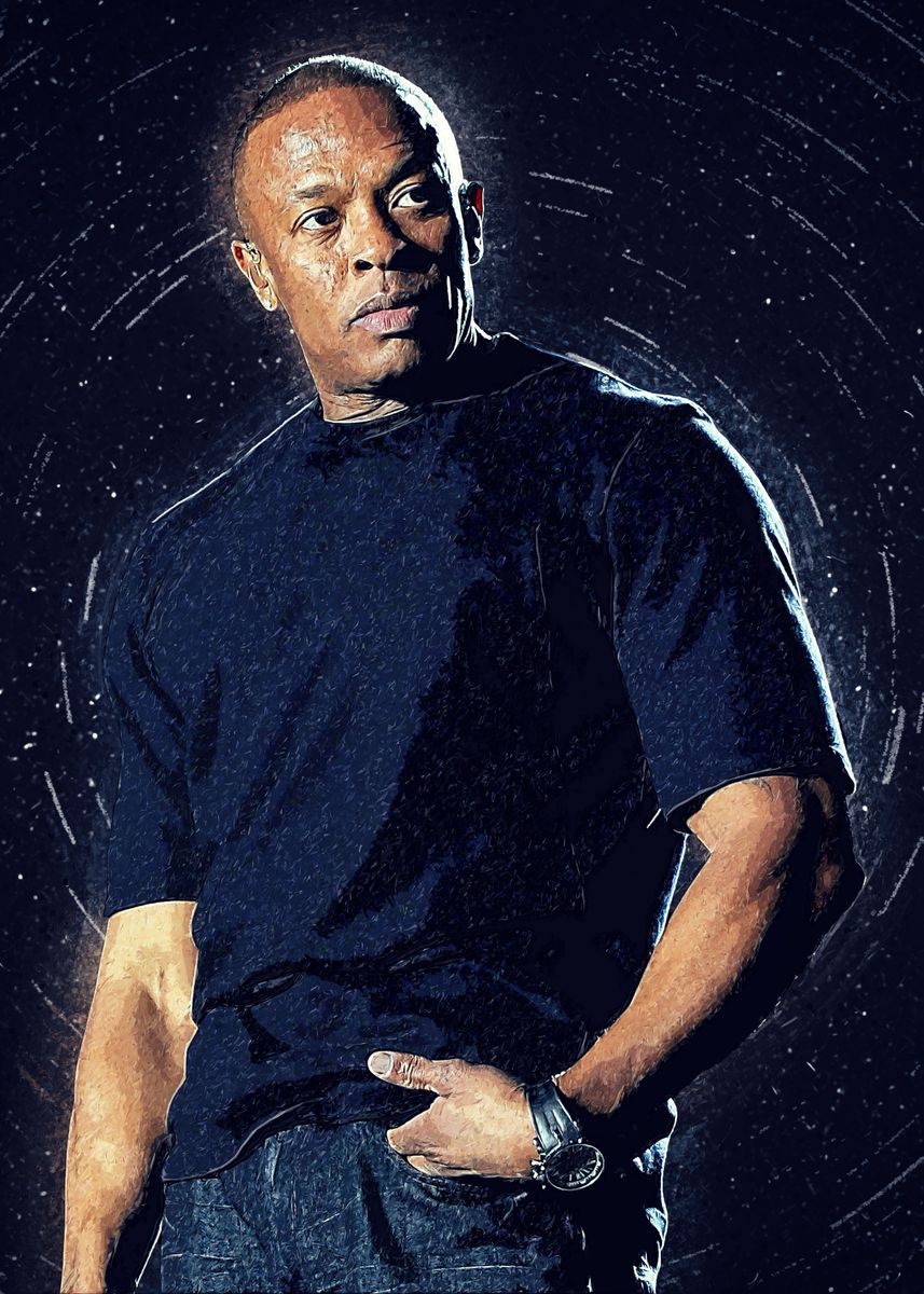 'DR DRE' Poster, picture, metal print, paint by Masahiro Art | Displate
