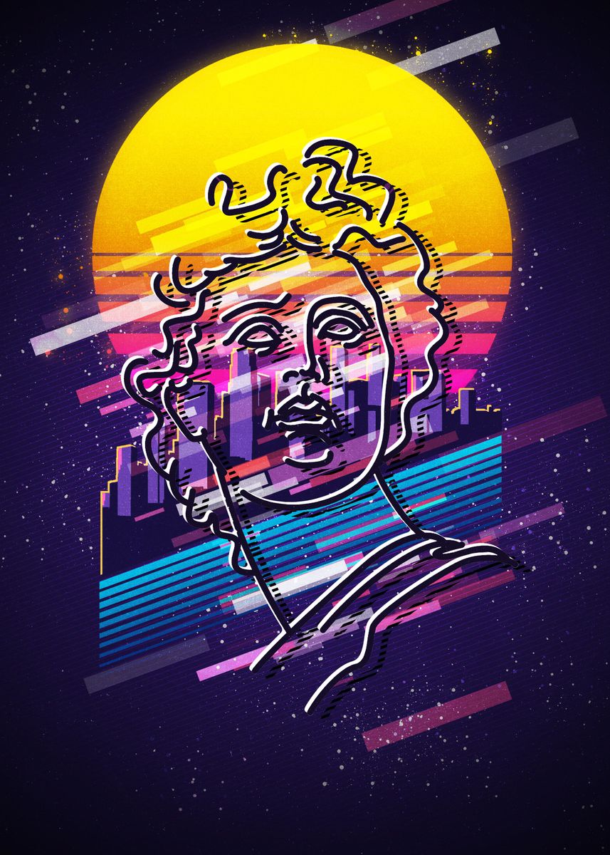 'Apollo' Poster, picture, metal print, paint by gillpa | Displate