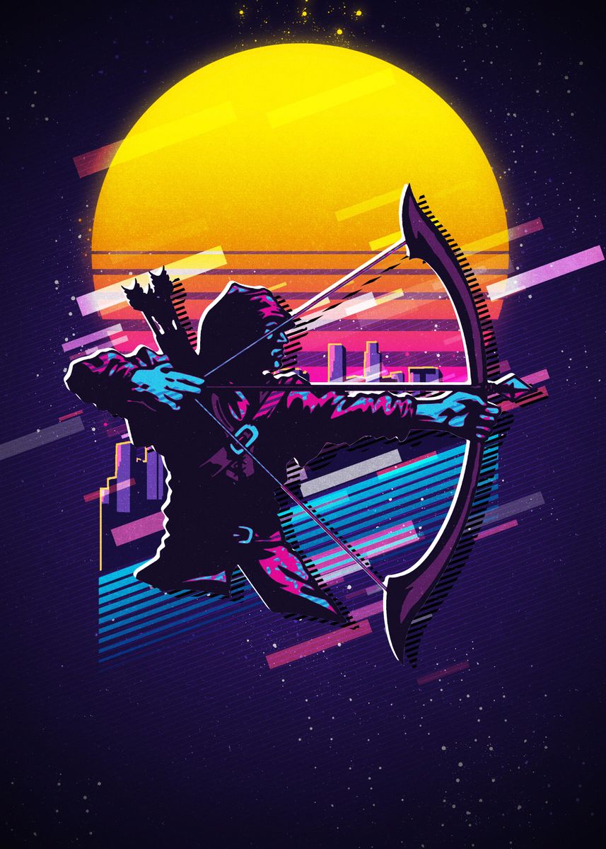 'archery' Poster by Kazmierczak | Displate