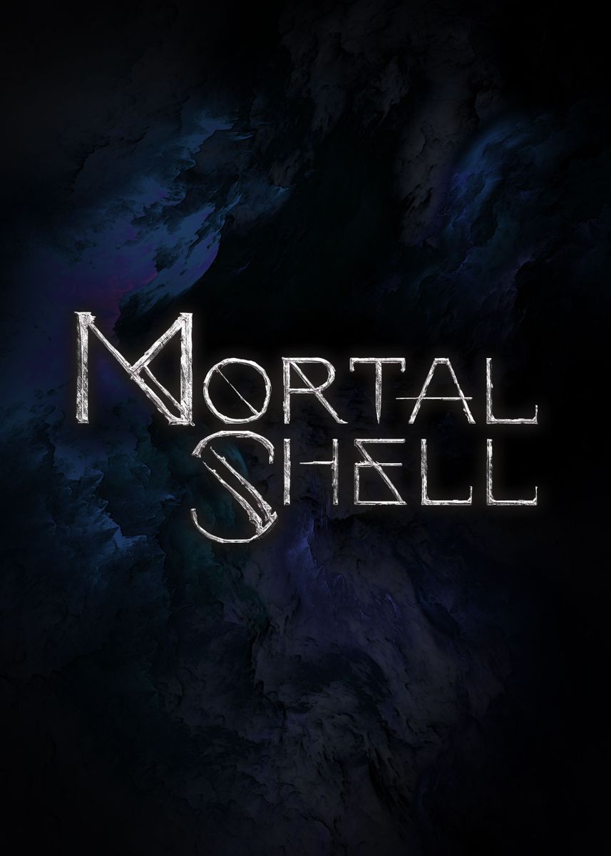 'Mortal Shell Logo' Poster, picture, metal print, paint by Mortal Shell ...