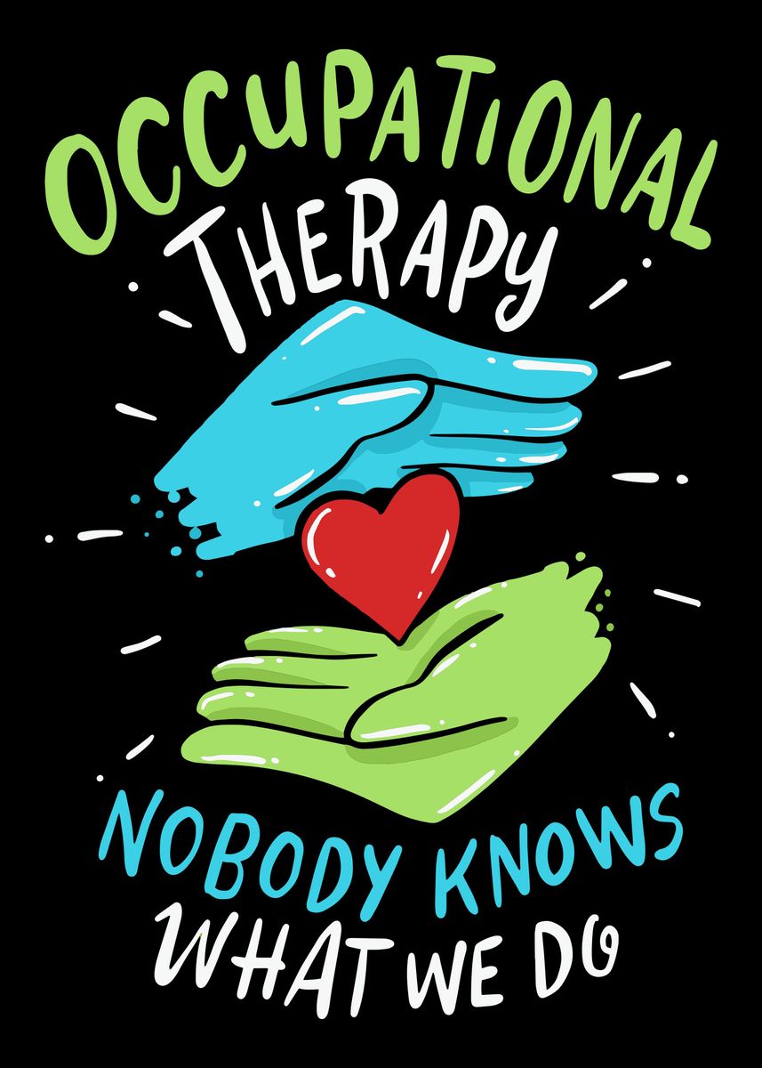 'Occupational Therapy' Poster, picture, metal print, paint by Timo ...