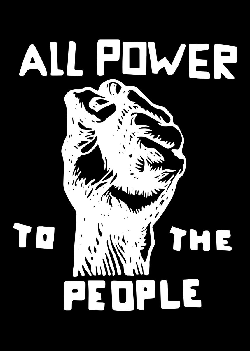 'Protest Sign' Poster by ZS C O M M E R C E | Displate