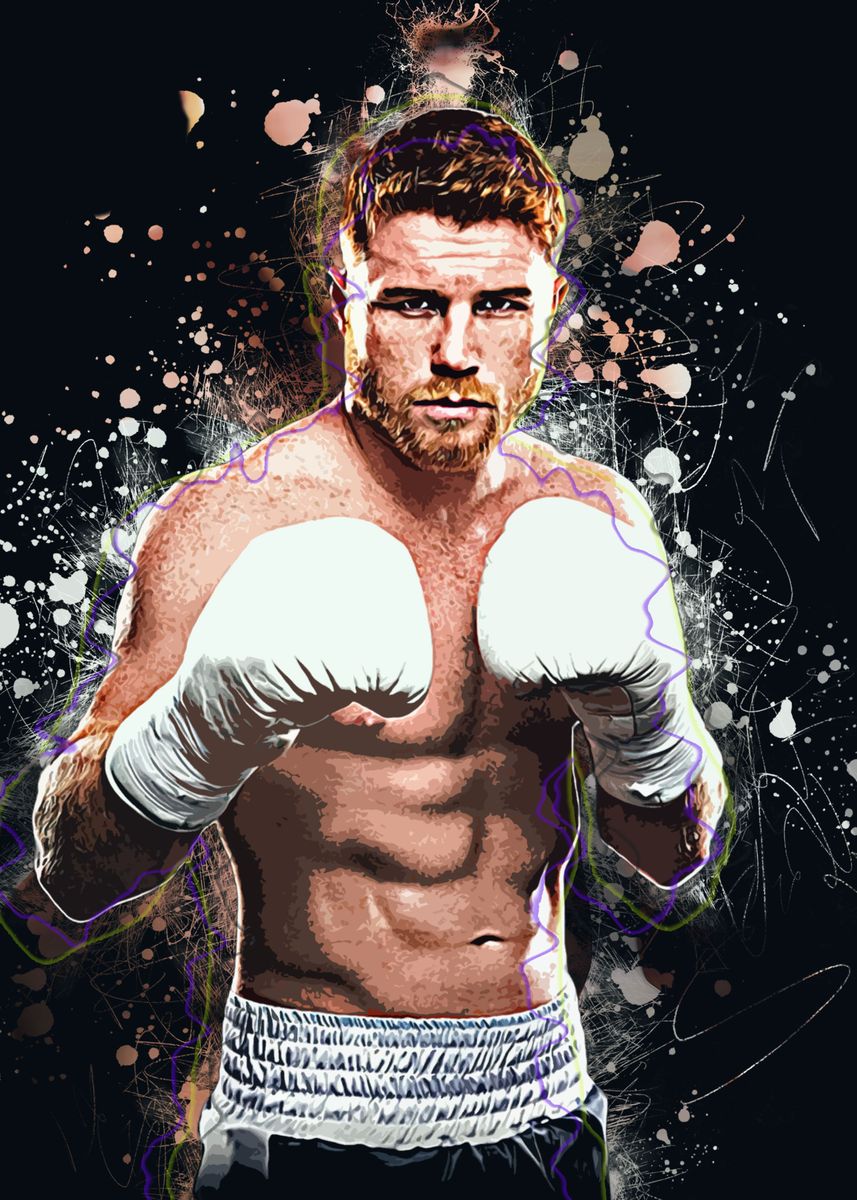 'Saul Alvarez' Poster by ONONMADE STUDIO | Displate