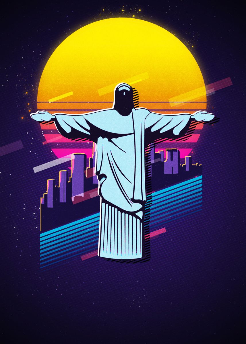 'world wonder 11' Poster, picture, metal print, paint by french | Displate