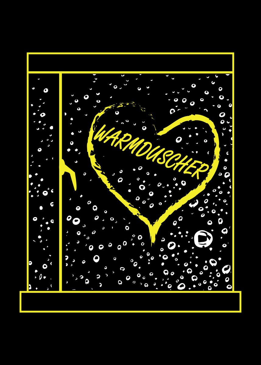 'Warmduscher Lustig' Poster, picture, metal print, paint by HumbaHarry ...