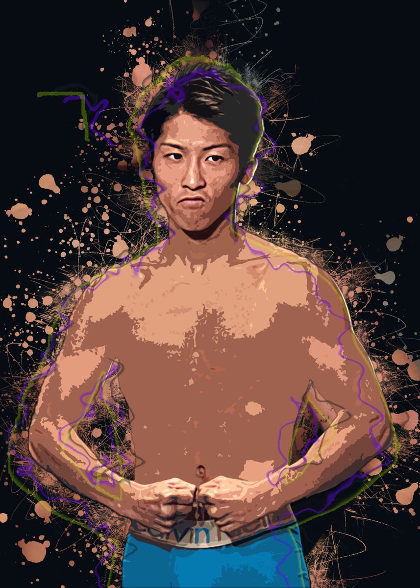 'Naoya Inoue' Poster, picture, metal print, paint by ONONMADE STUDIO ...