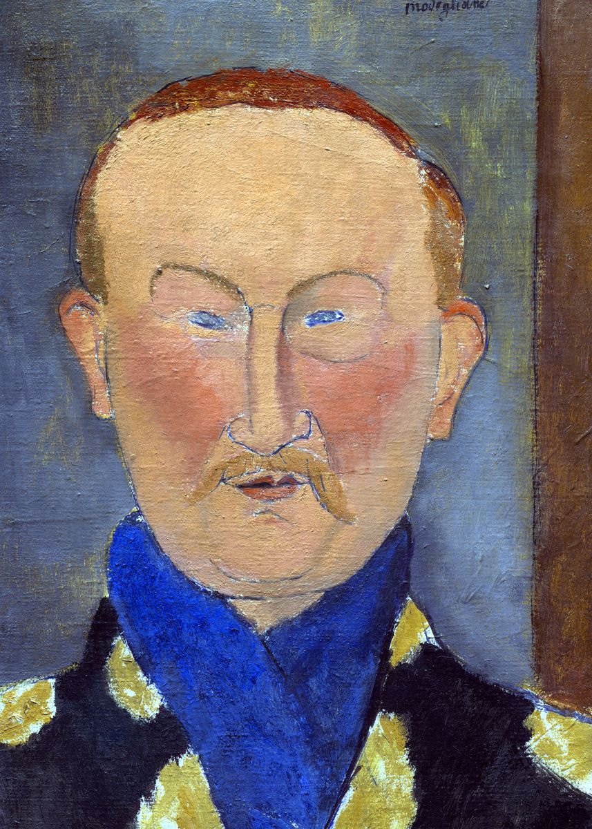 'Portrait of Leon Bakst' Poster by Jon Baran | Displate