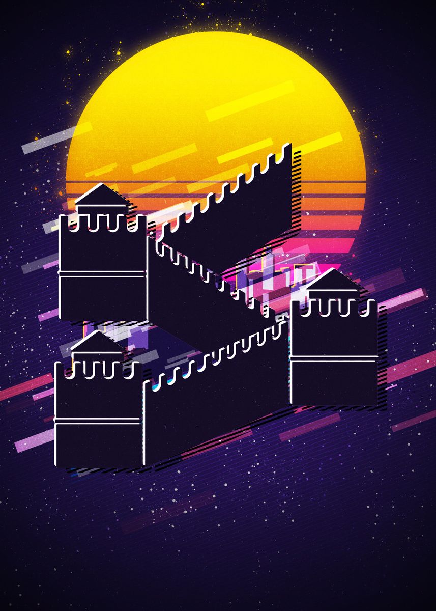 'world wonder 44' Poster, picture, metal print, paint by Moranroy ...