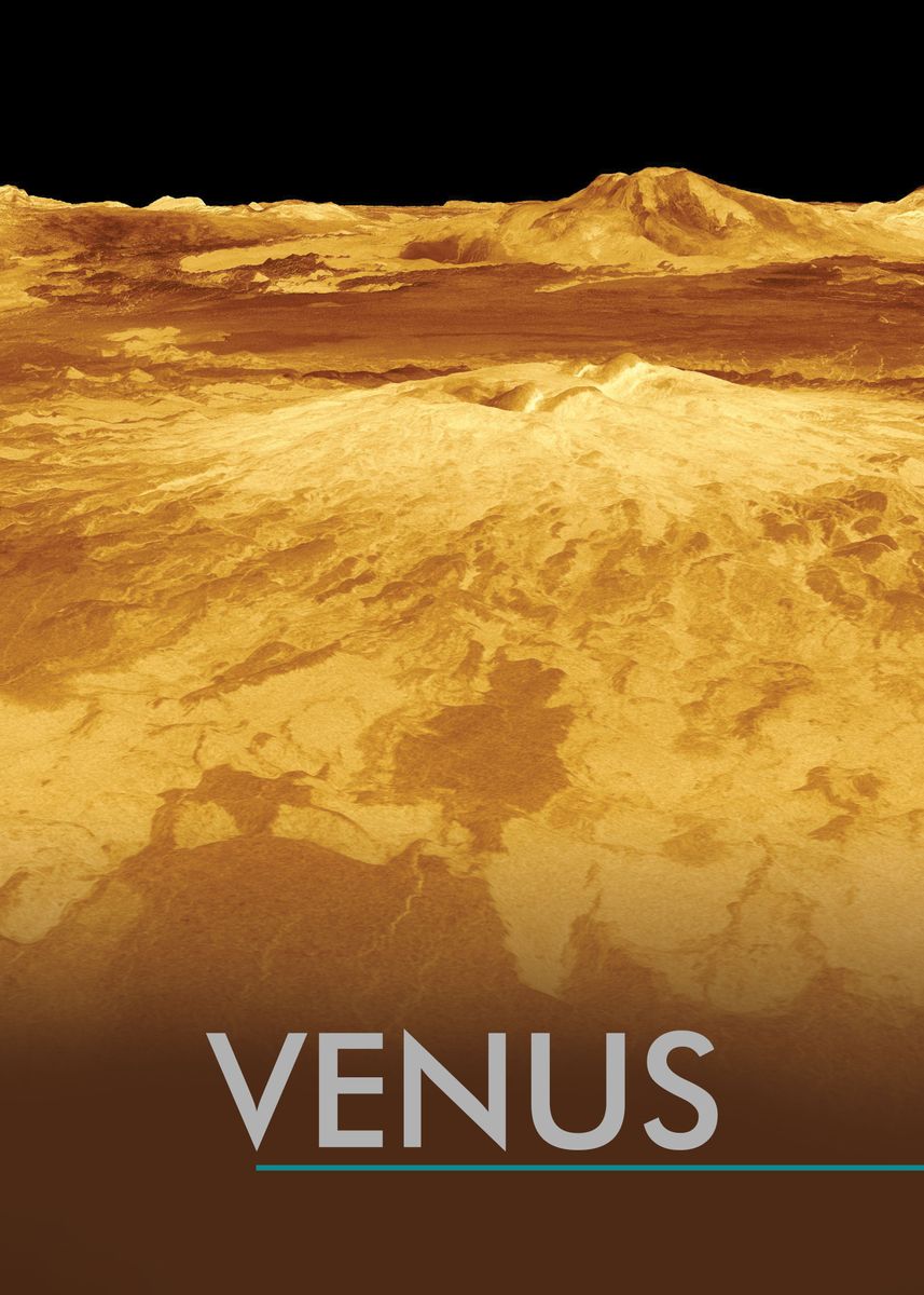 'VENUS LANDSCAPE' Poster, picture, metal print, paint by Atomic Chinook ...
