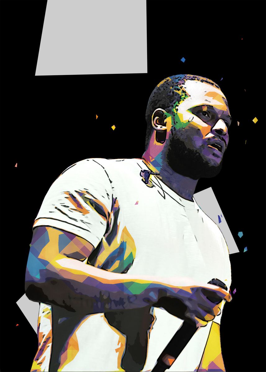 'Schoolboy Q ' Poster, picture, metal print, paint by OOM TEAM | Displate