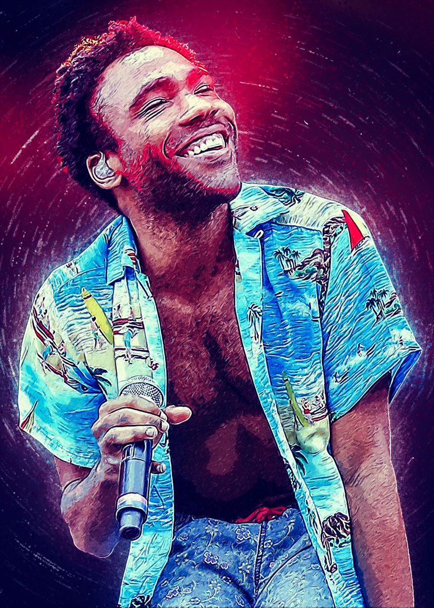 'CHILDISH GAMBINO' Poster by Masahiro Art | Displate