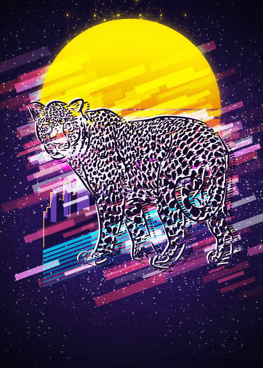 'Amur Leopard' Poster by colongreer | Displate