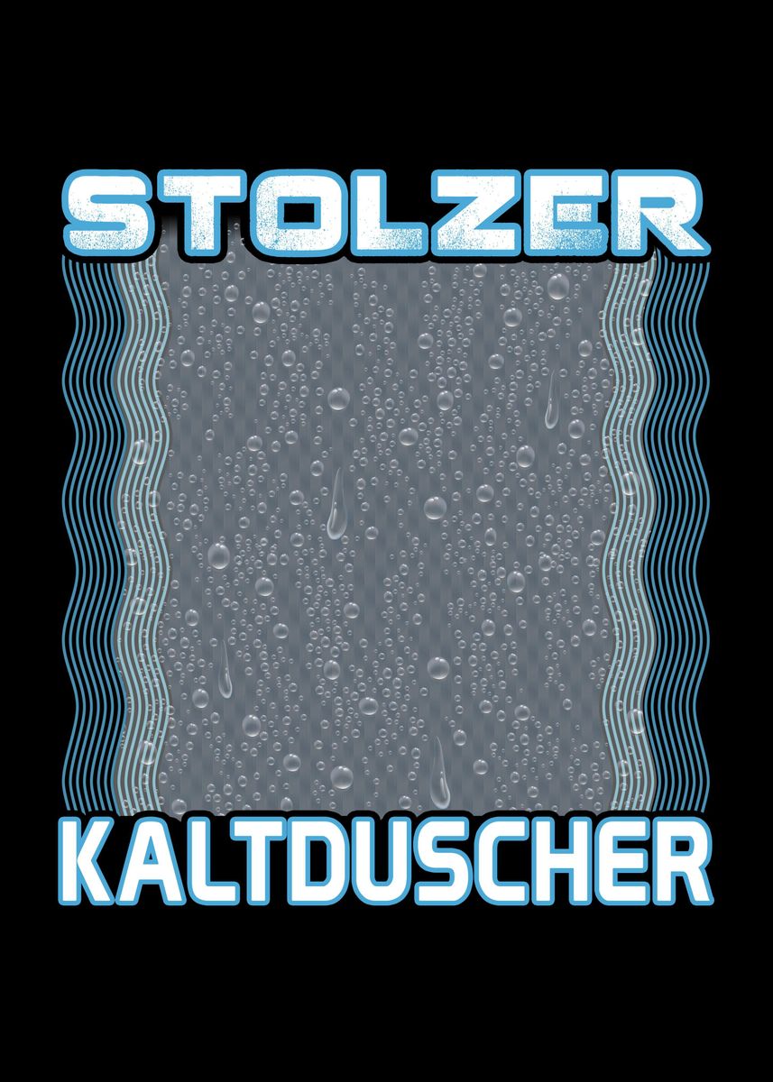 'Stolzer Warmduscher' Poster, picture, metal print, paint by HumbaHarry ...