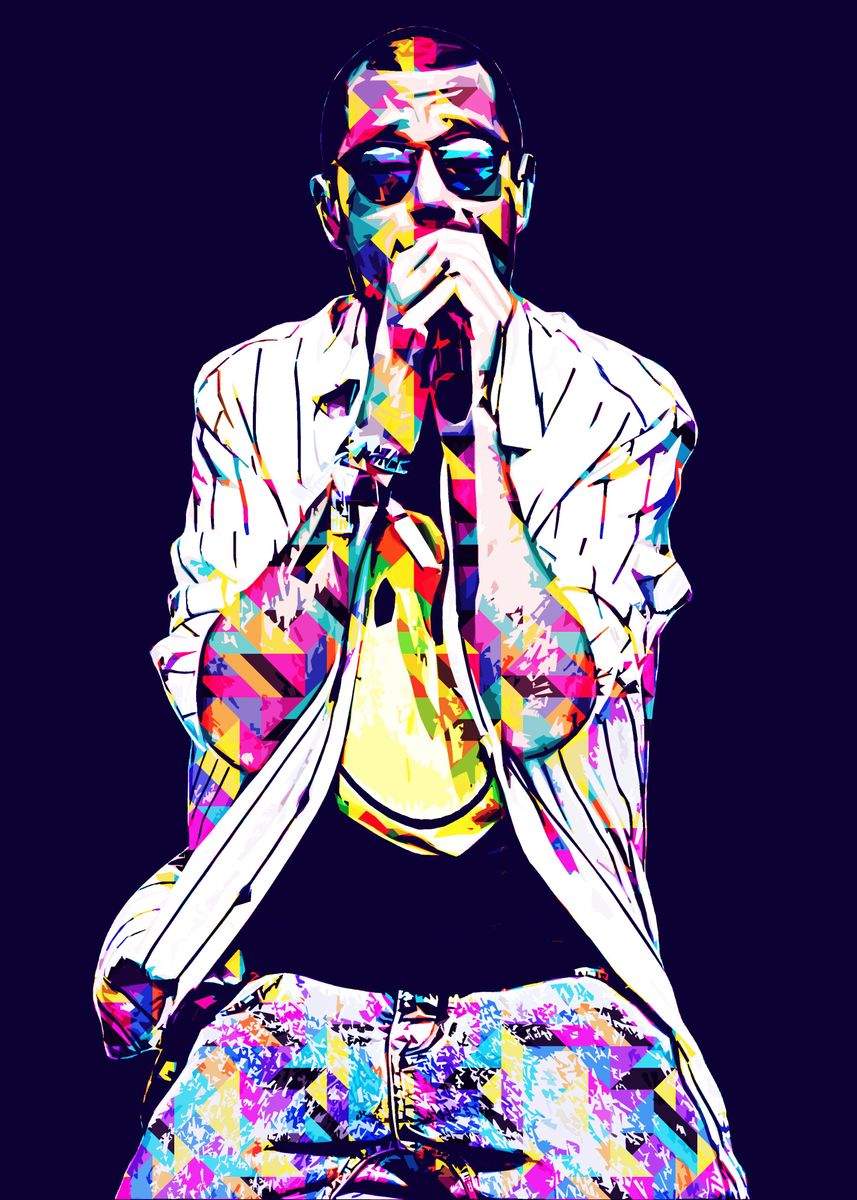 'Dan Smith' Poster, picture, metal print, paint by ru ke | Displate