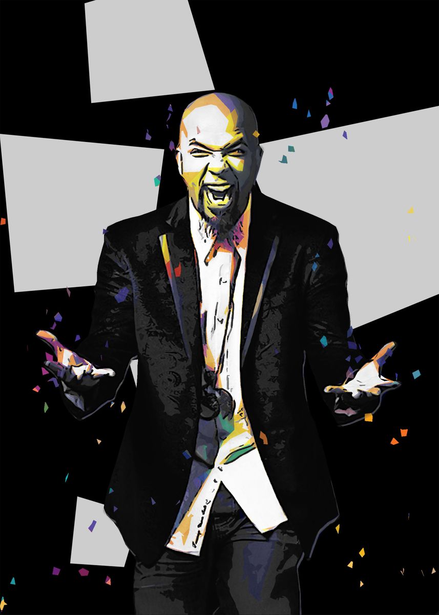 'Tech N9ne' Poster, picture, metal print, paint by OOM TEAM | Displate