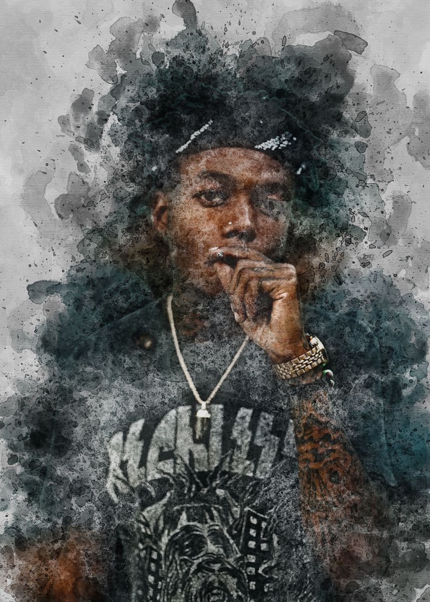 'JID' Poster, picture, metal print, paint by BQY STUDIO | Displate