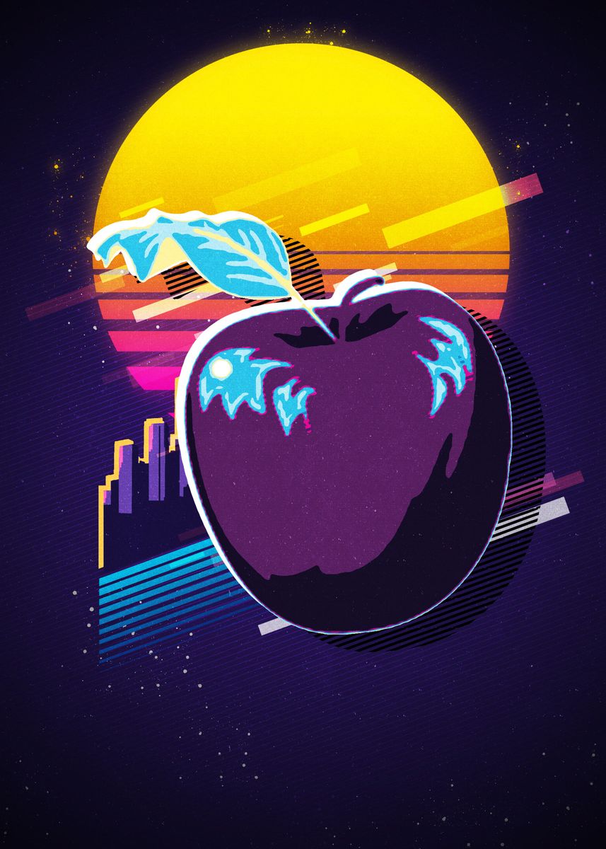 'apple' Poster by gillpa | Displate