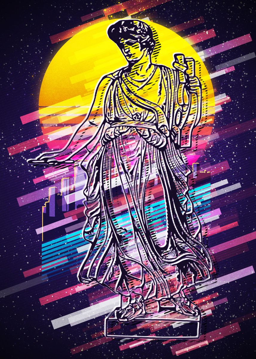 'Apollo' Poster, picture, metal print, paint by gillpa | Displate