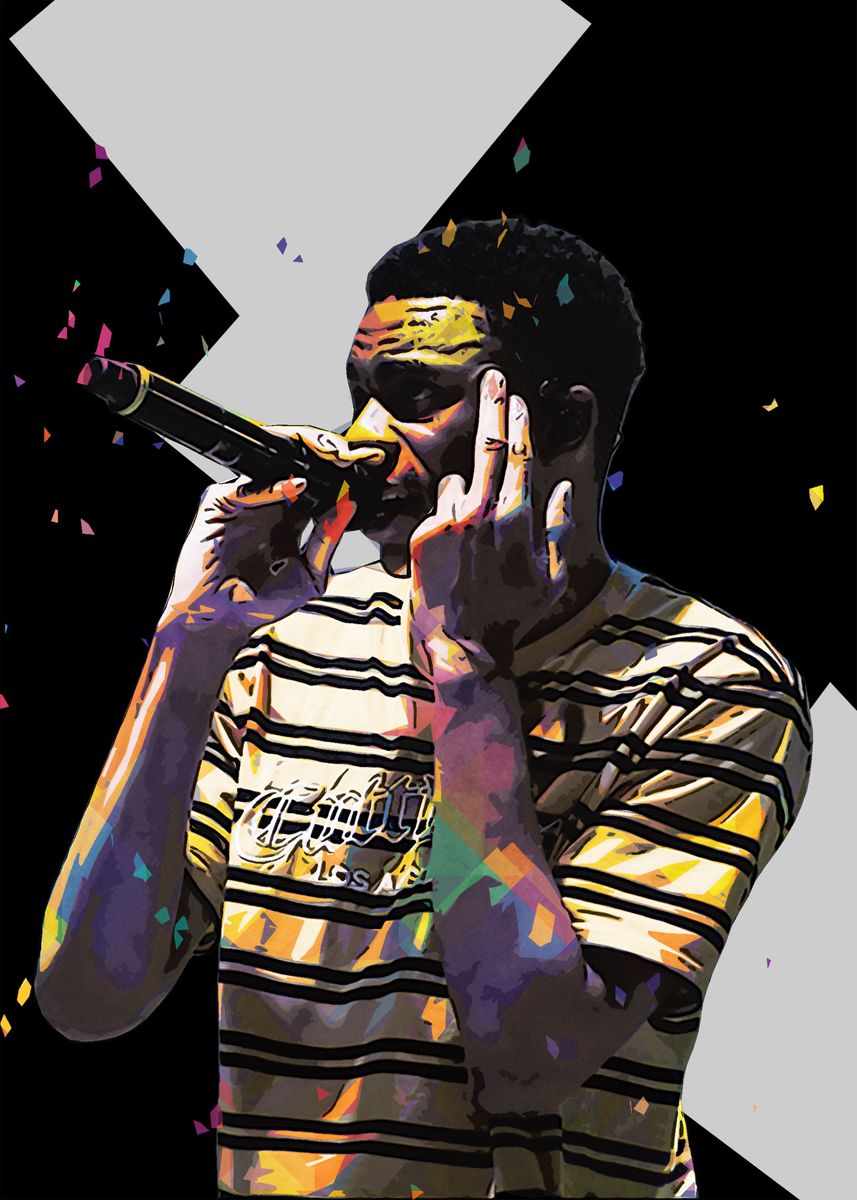 'Vince Staples' Poster by OOM TEAM | Displate