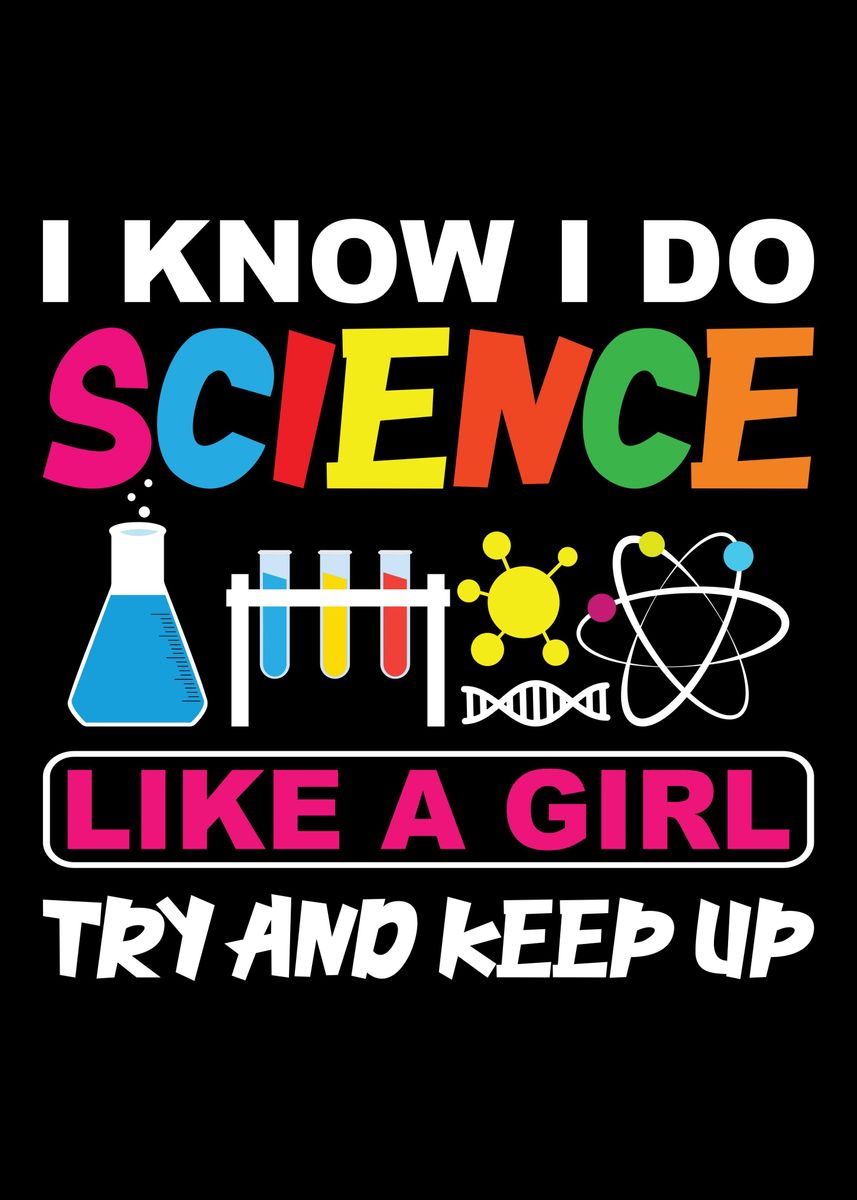 'Science Physics Chemistry' Poster, picture, metal print, paint by ...