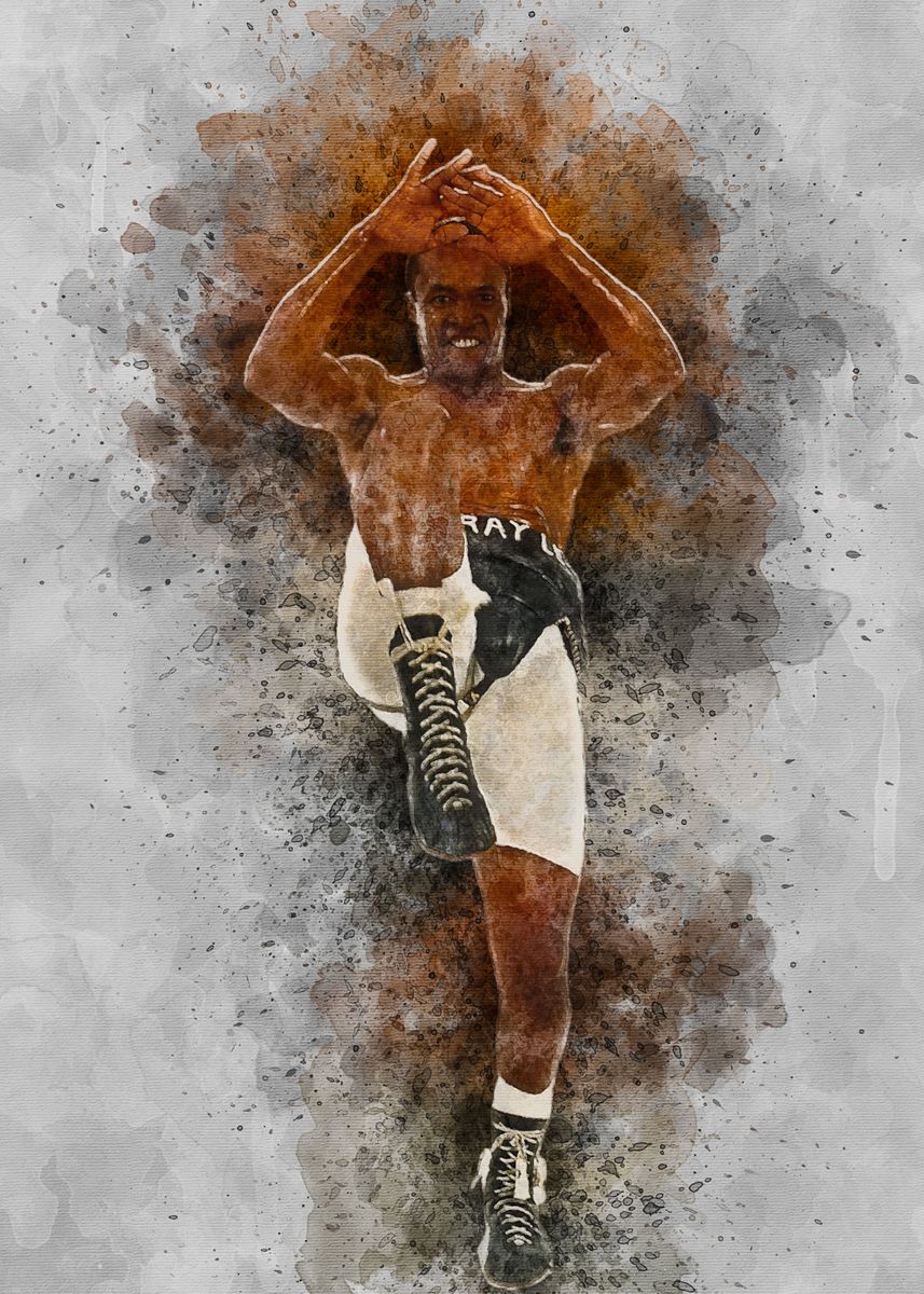 'Sugar Ray Leonard' Poster by ONONMADE STUDIO | Displate