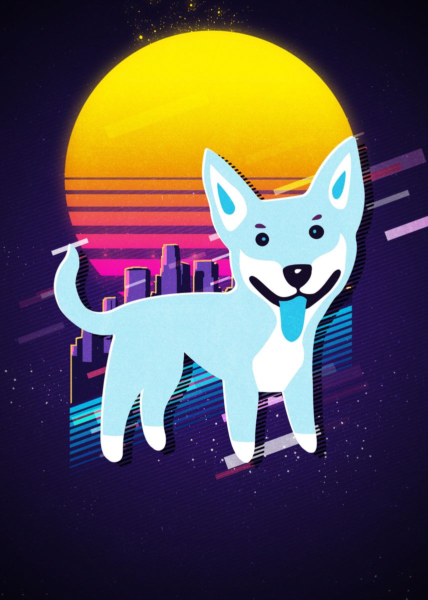 'Dingo' Poster, picture, metal print, paint by Water | Displate