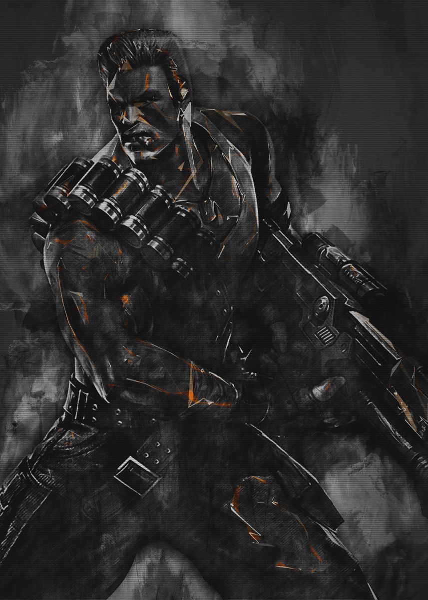 'COONTRA BILL RIZER' Poster, picture, metal print, paint by Most ...