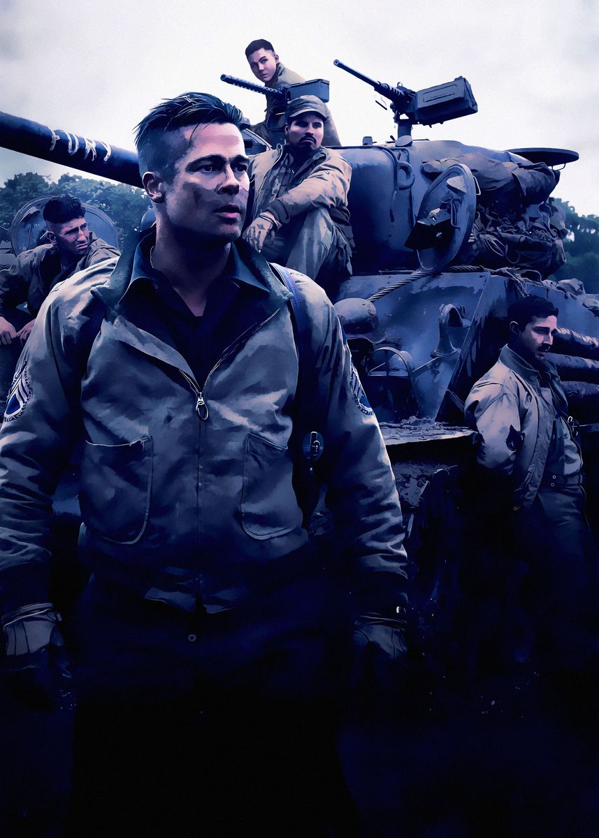 'Fury' Poster, picture, metal print, paint by SeeMyArt | Displate