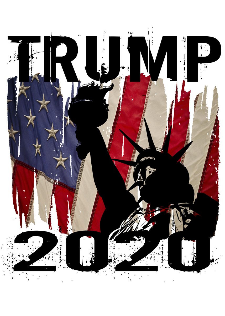 'Trump2020' Poster by ZS C O M M E R C E | Displate