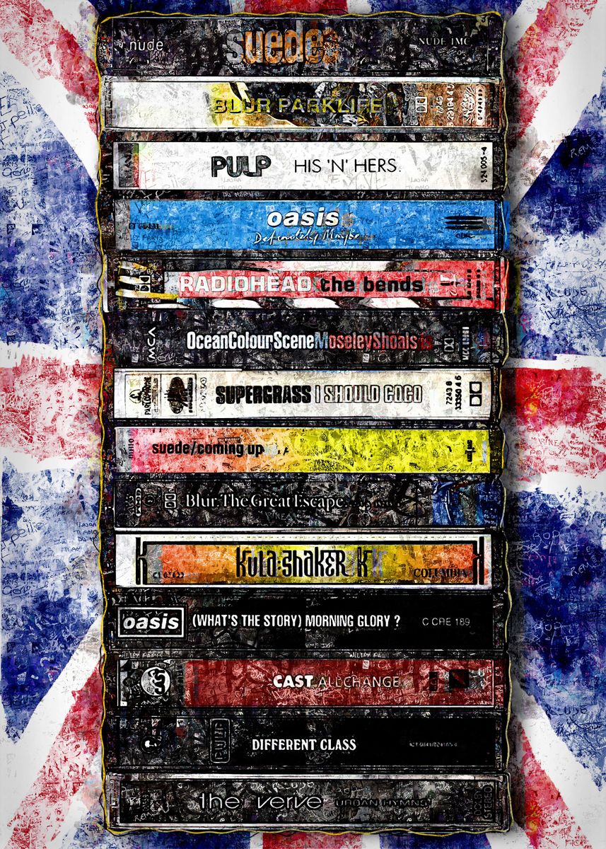 'BRITISH INVASION' Poster, picture, metal print, paint by Malthuf de ...
