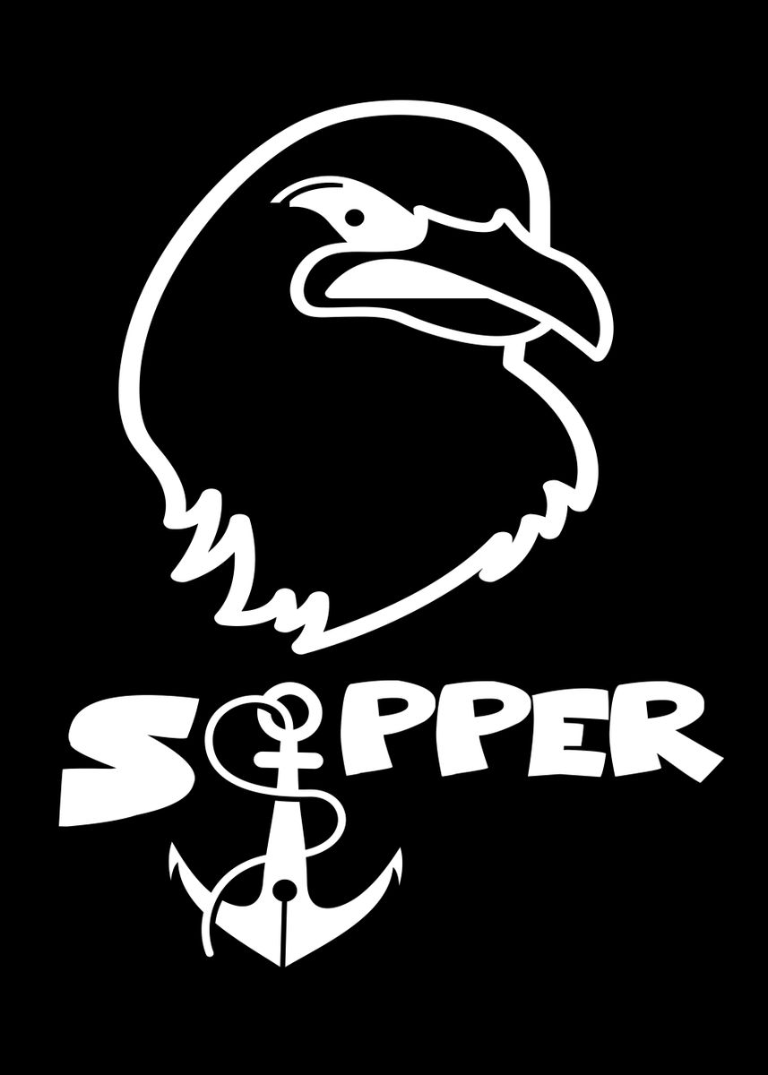 'Skipper' Poster, picture, metal print, paint by ZS C O M M E R C E ...