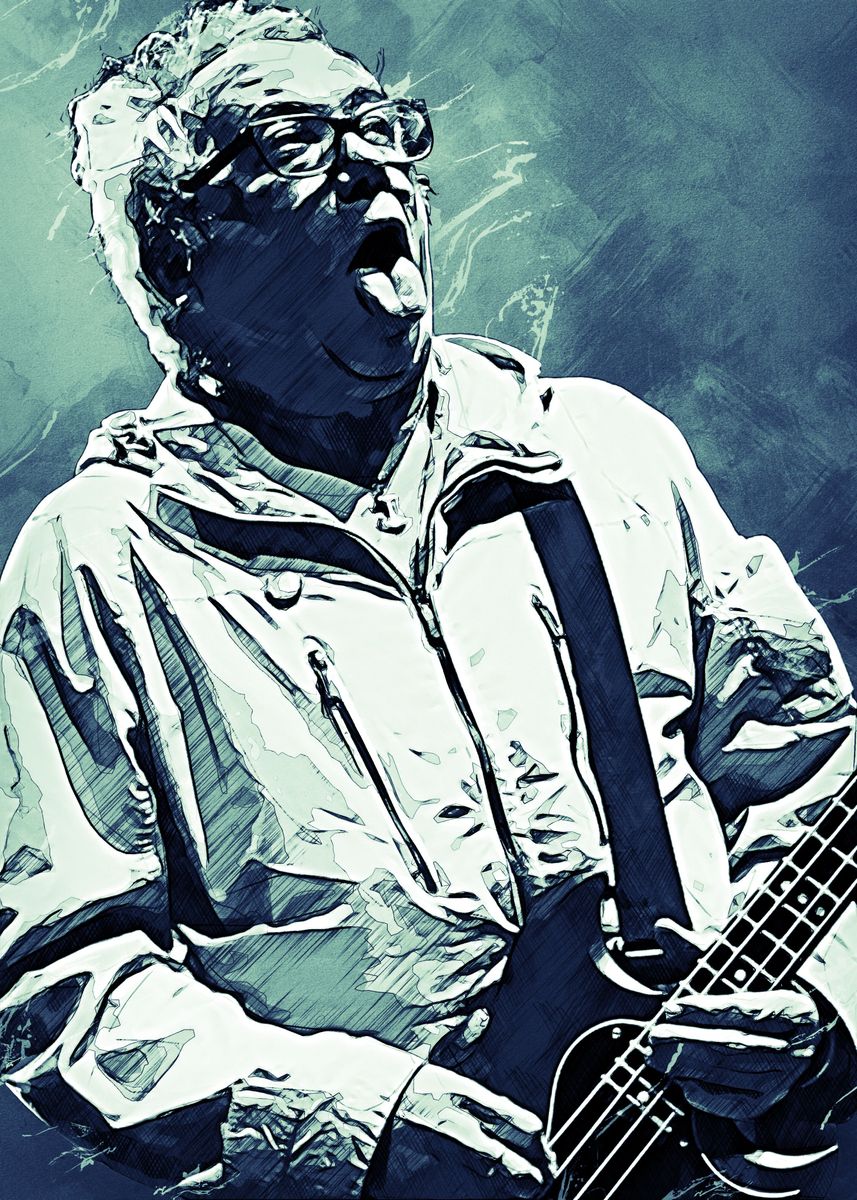 'MIKE WATT II' Poster by MoveUp | Displate