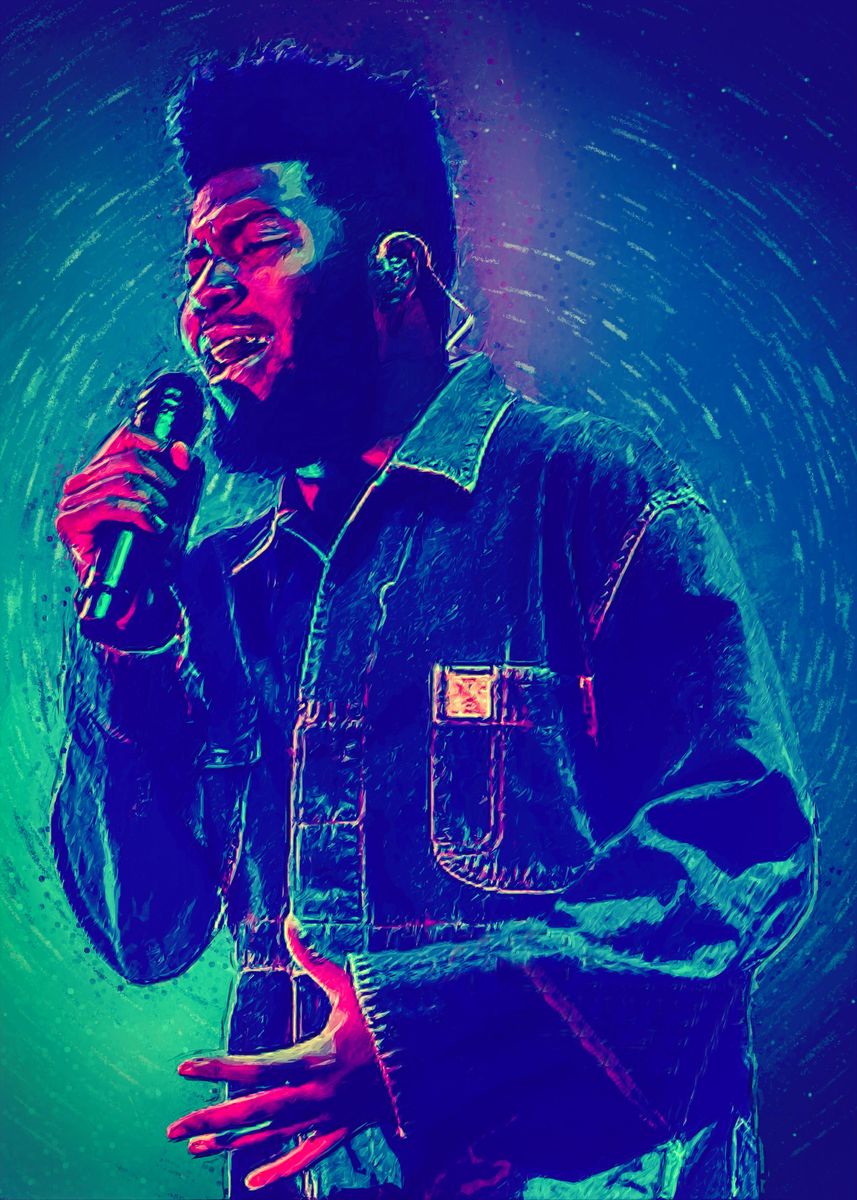 'KHALID' Poster, picture, metal print, paint by Masahiro Art | Displate