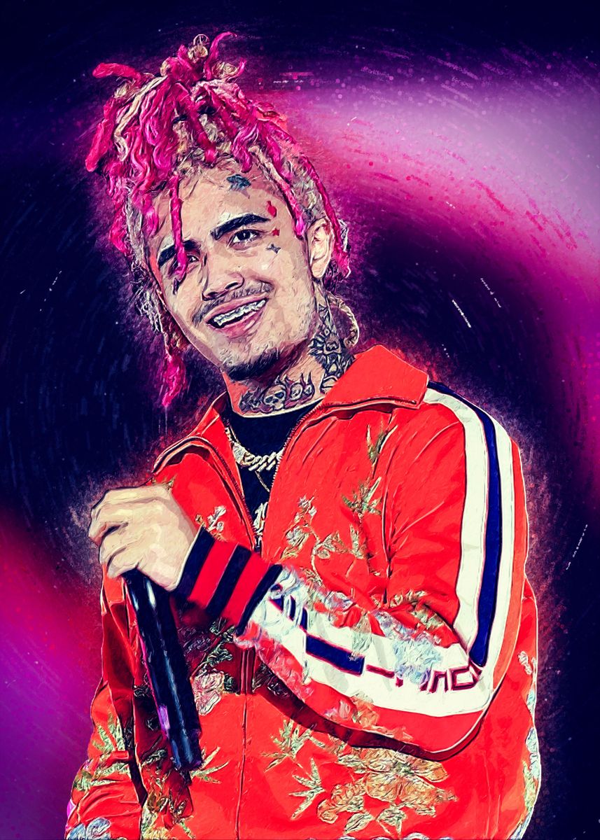 'LIL PUMP' Poster, picture, metal print, paint by Masahiro Art | Displate