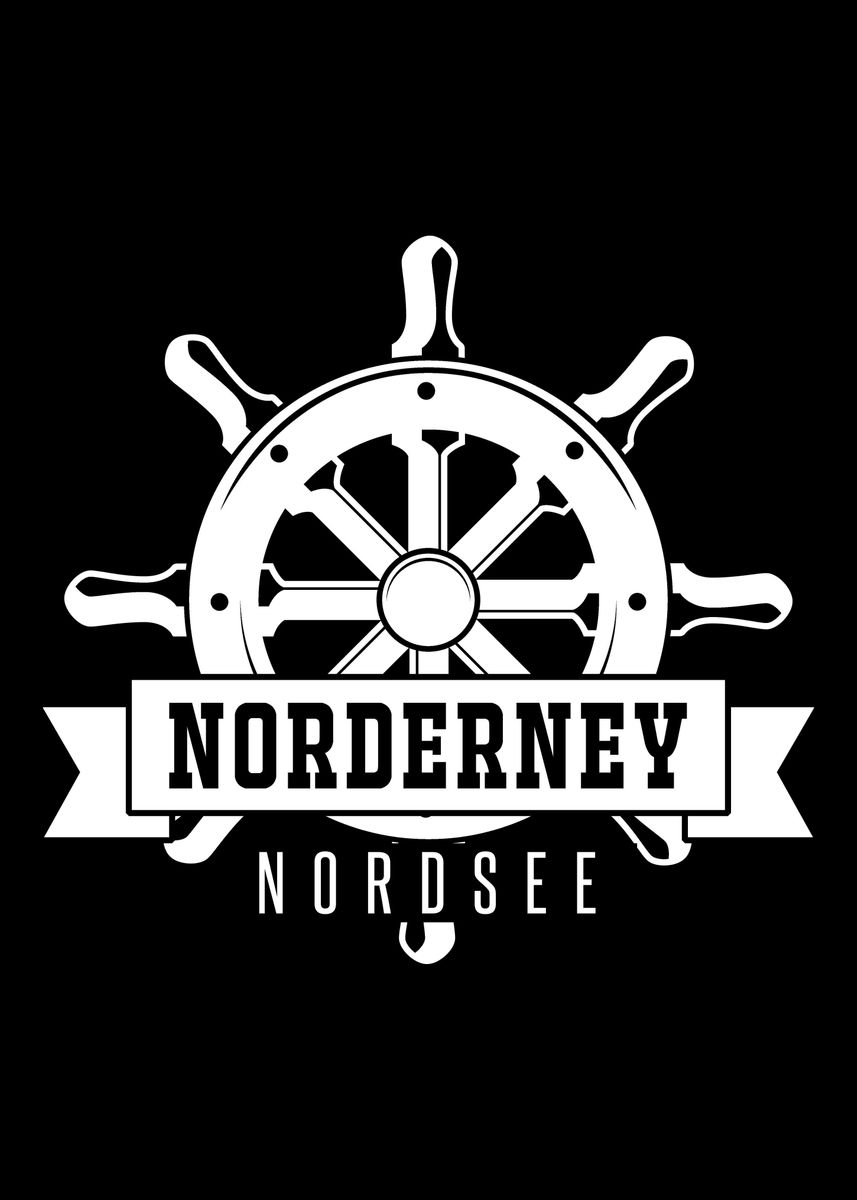 'Norderney' Poster, picture, metal print, paint by Hexor | Displate