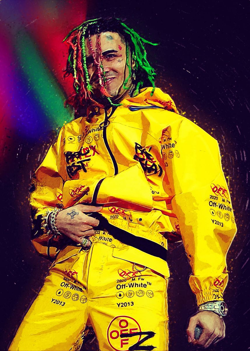 'LIL PUMP' Poster, picture, metal print, paint by Masahiro Art | Displate