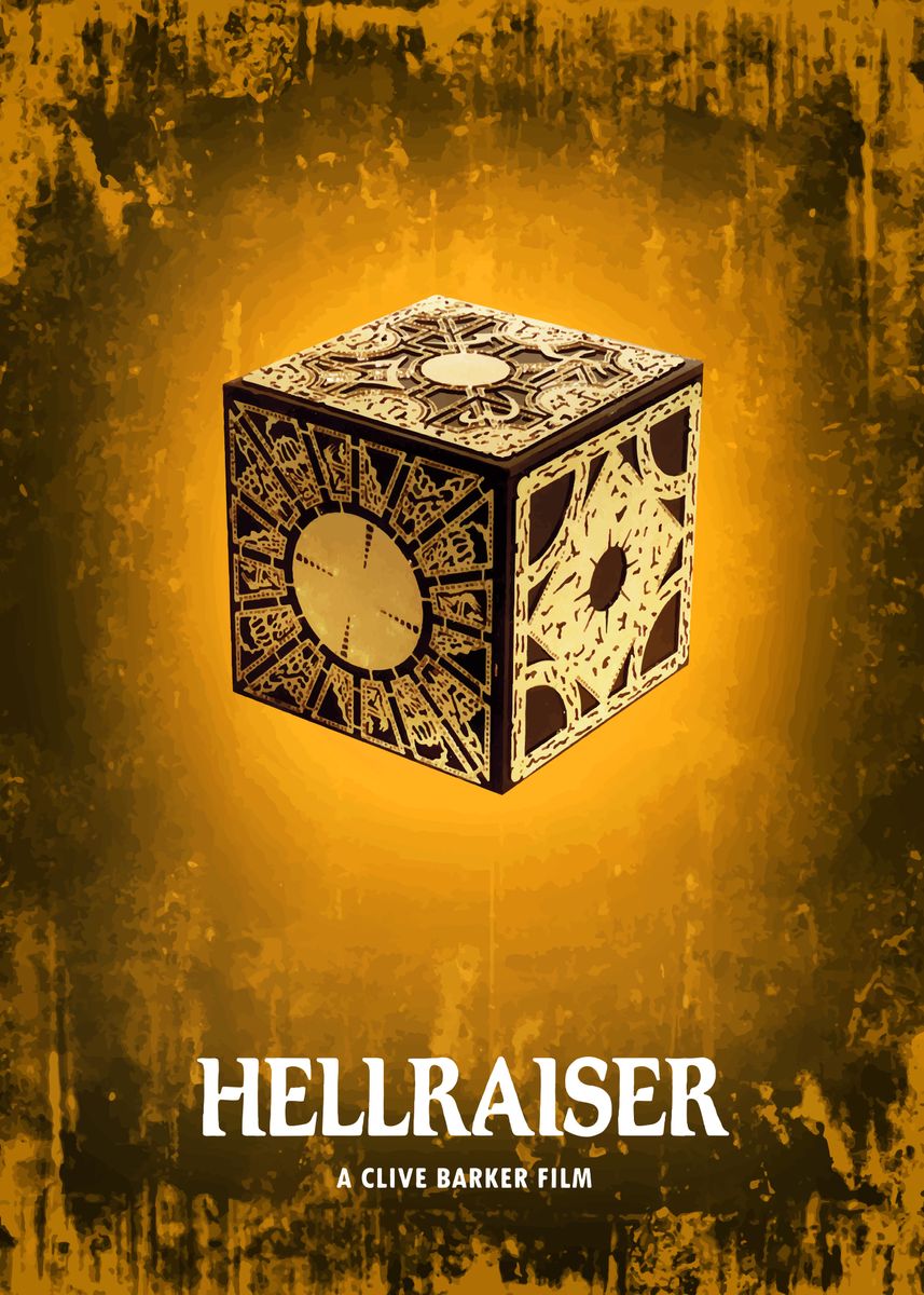 'Hellraiser' Poster, picture, metal print, paint by Bo Kev | Displate