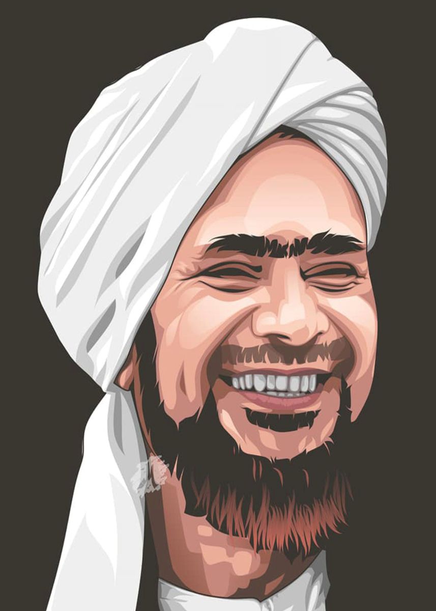 'head men islami' Poster by DheYa Art | Displate