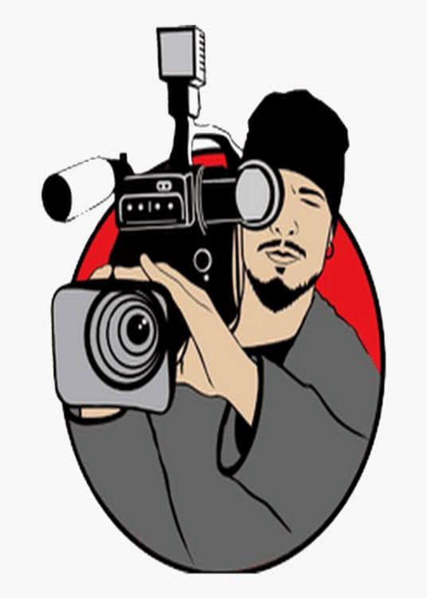 'man camera' Poster, picture, metal print, paint by DheYa Art | Displate