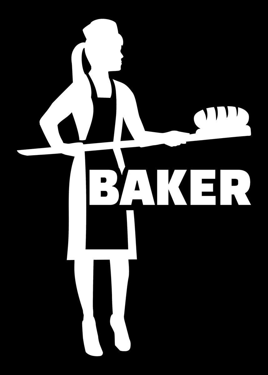 'Baker' Poster by Designzz | Displate