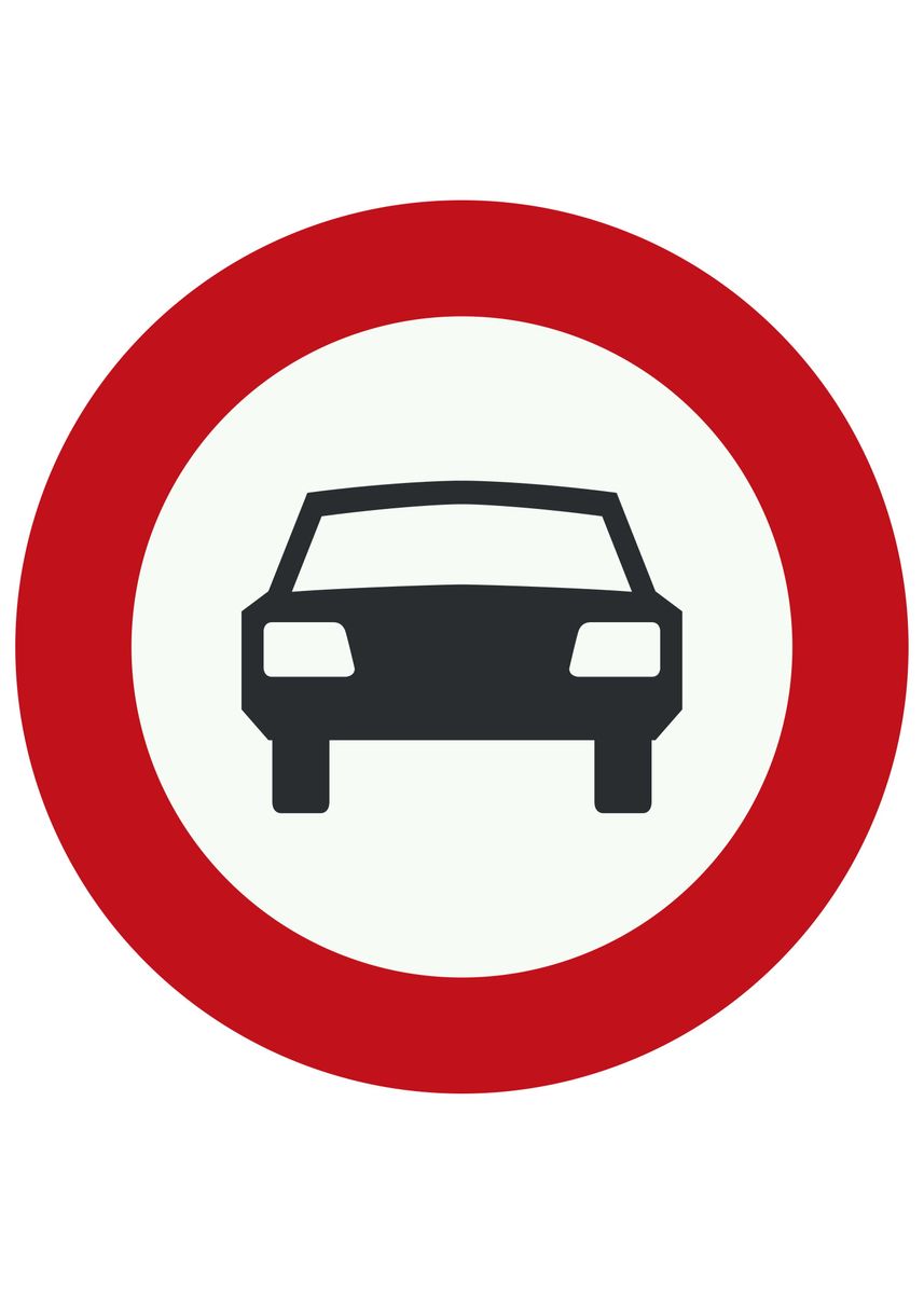 'Netherlands Road Sign' Poster, picture, metal print, paint by Dmitry ...