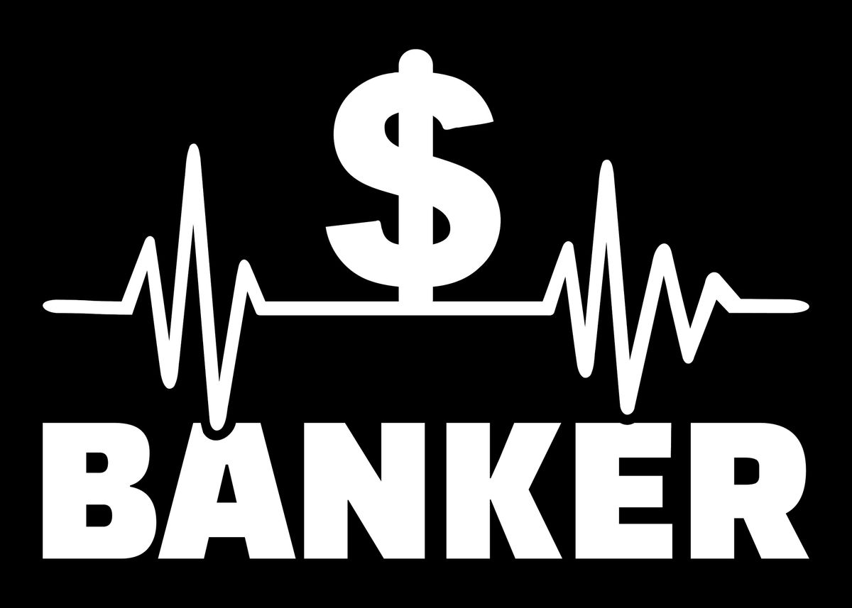 'Banker' Poster by Designzz | Displate