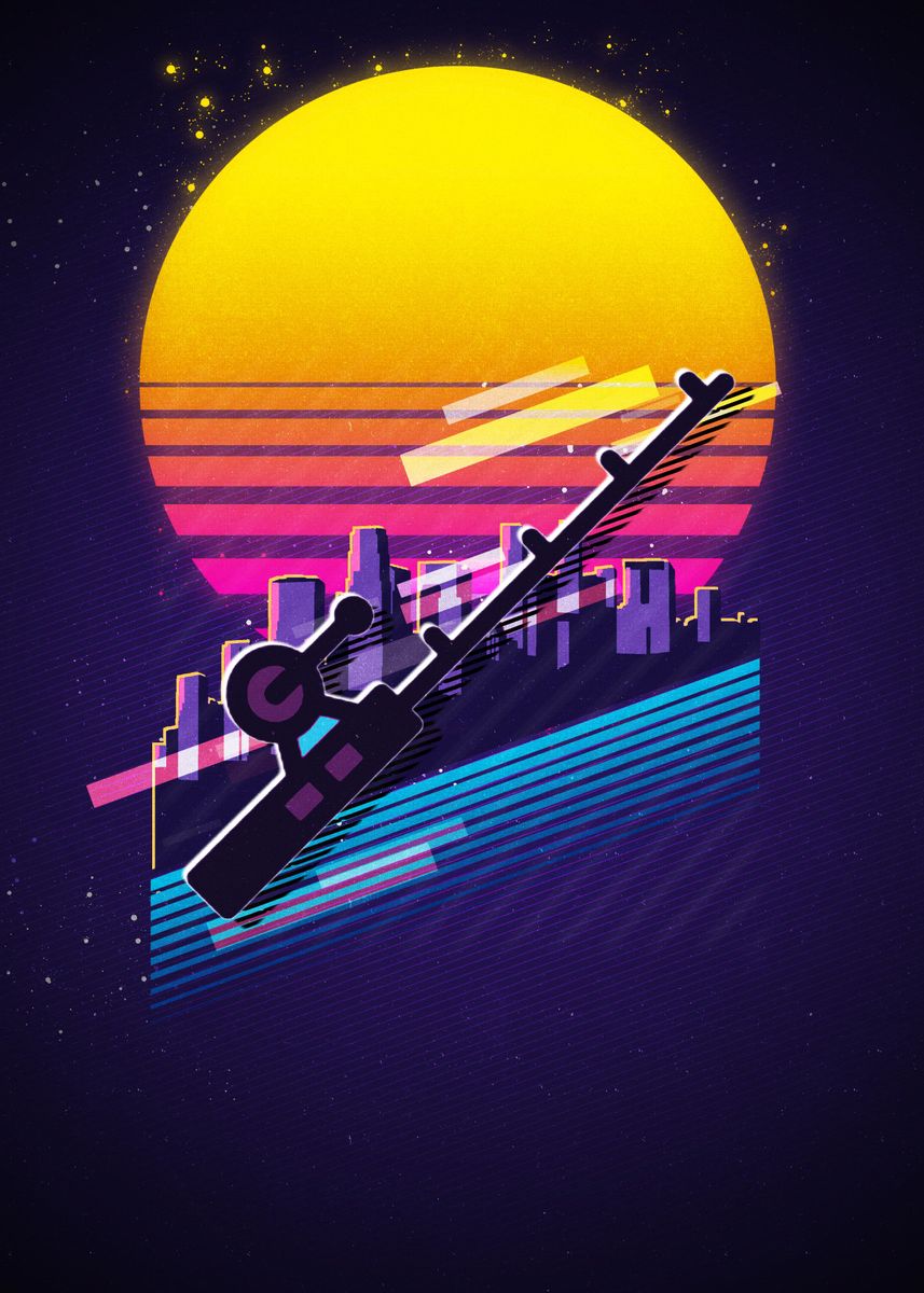 'fishing rod' Poster, picture, metal print, paint by gillpa | Displate