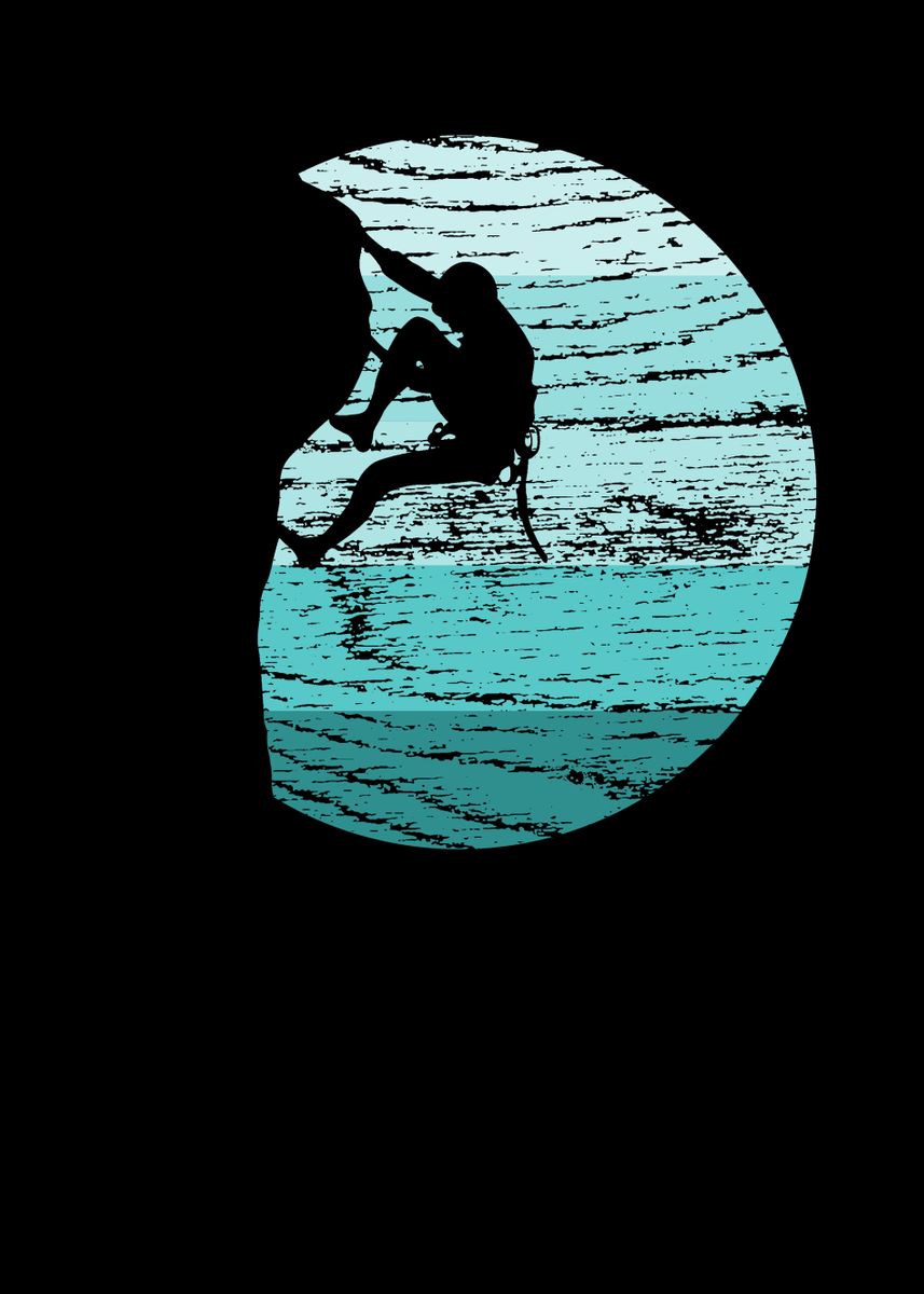 'Climbing' Poster, picture, metal print, paint by Shiva121 | Displate