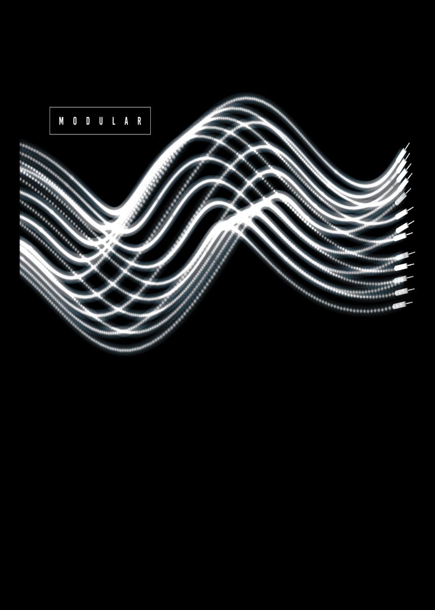 'Modular Synthesizer Synthi' Poster by Mooon | Displate