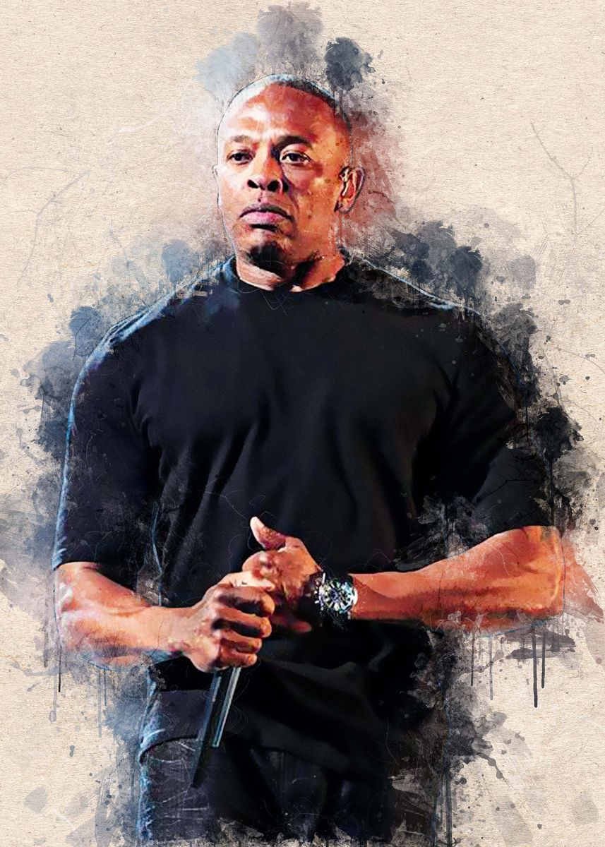 'Dr Dre ' Poster by San Illustrator | Displate
