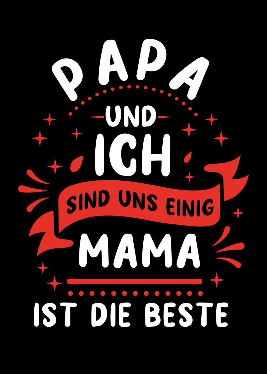 'Best Mom' Poster by schmugo | Displate