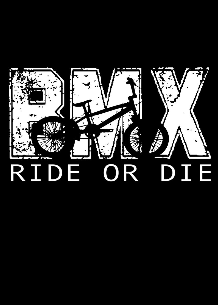 'Bmx Bike' Poster by Steven Zimmer | Displate